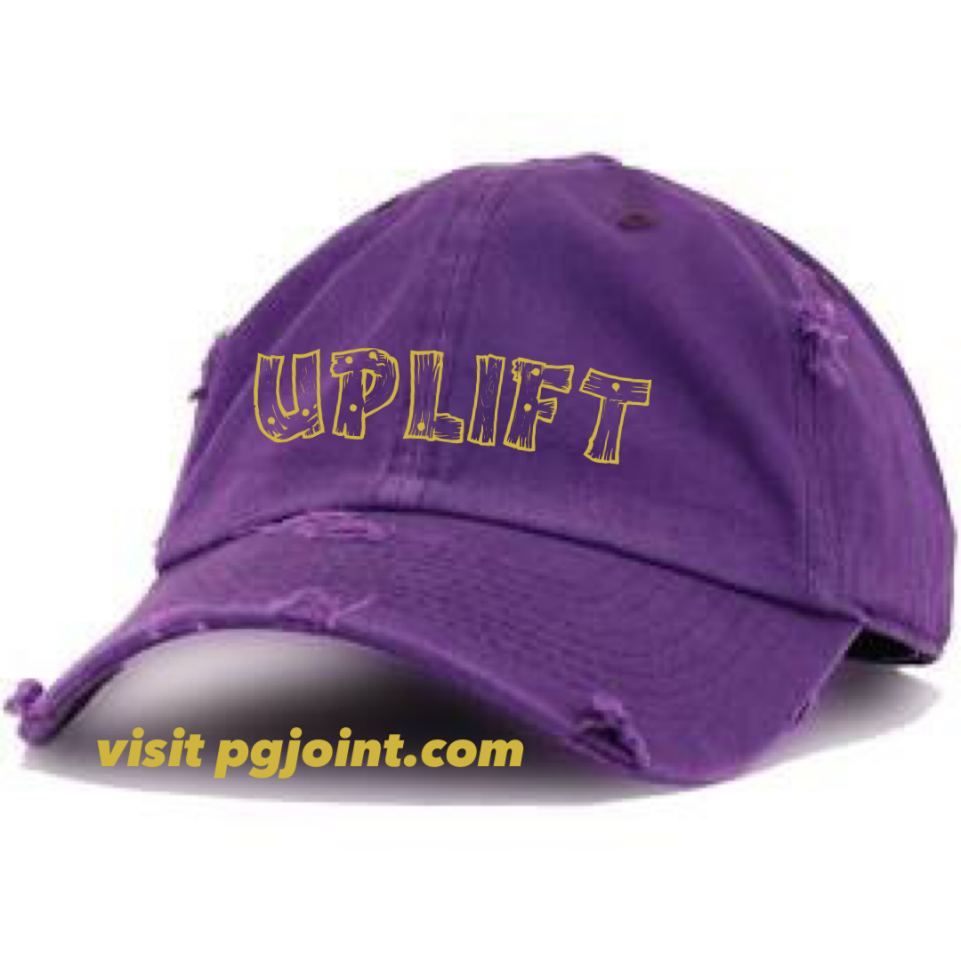 Uplift embroidered hat – pgjoint
